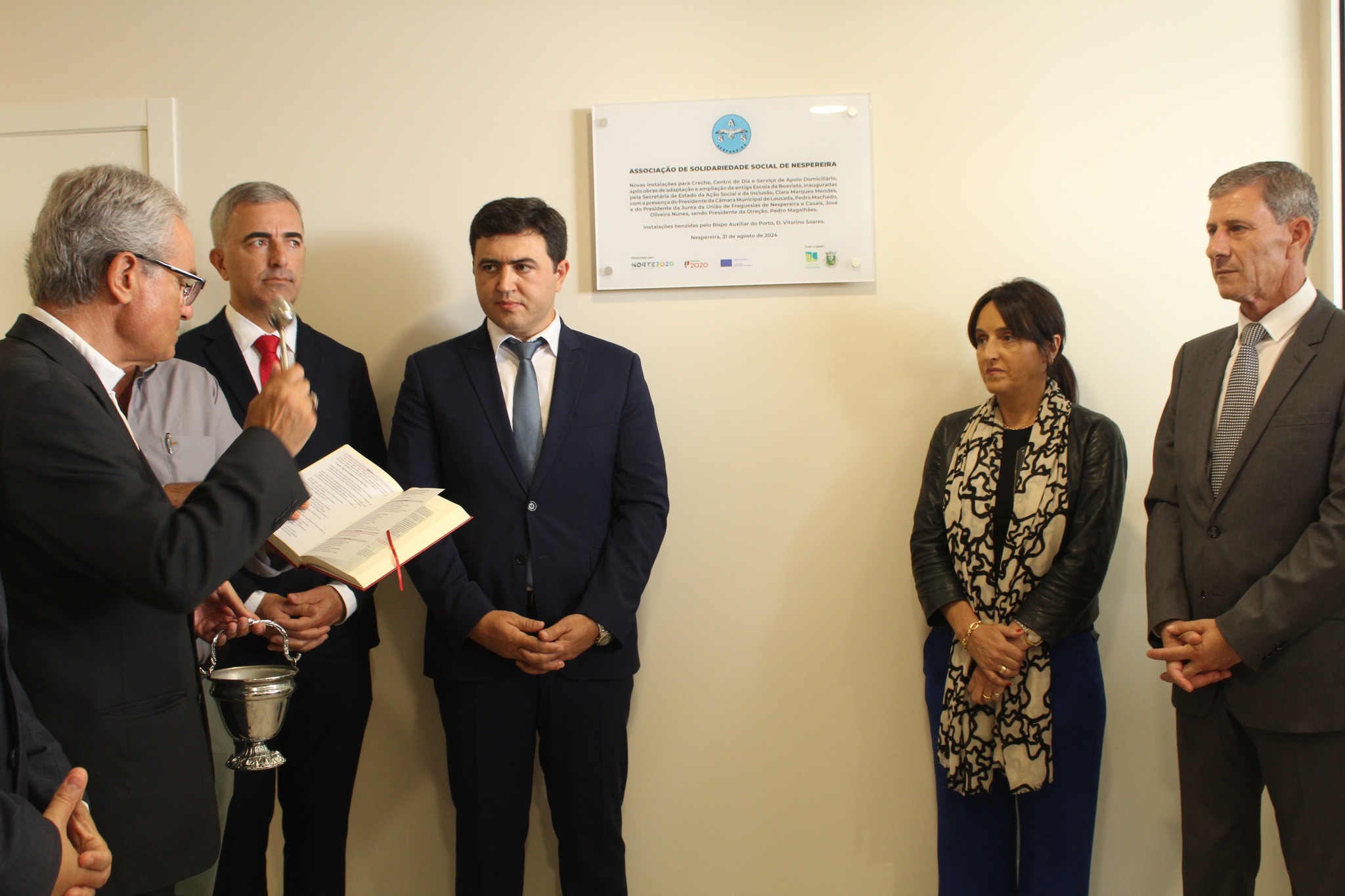 Secretária de Estado da Ação Social e da Inclusão, Dra. Clara Marques ...