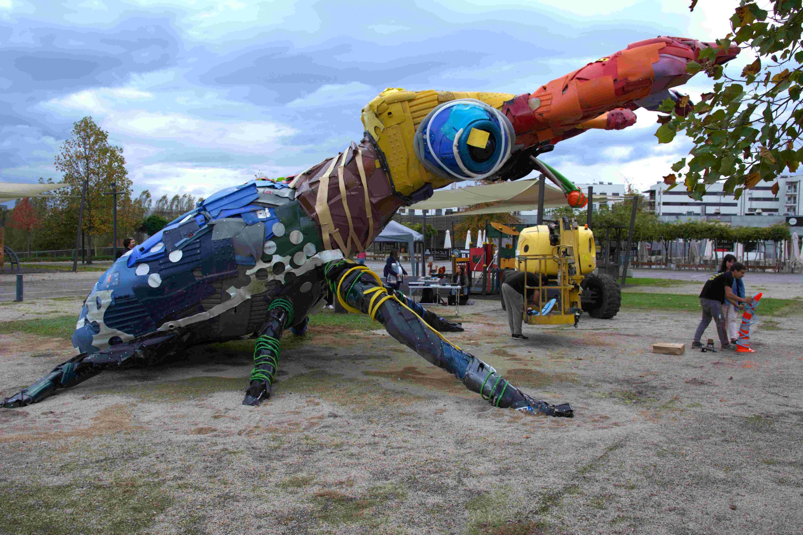 Parque Urbano Dr. Mário Fonseca recebe instalação artística de Bordalo ...